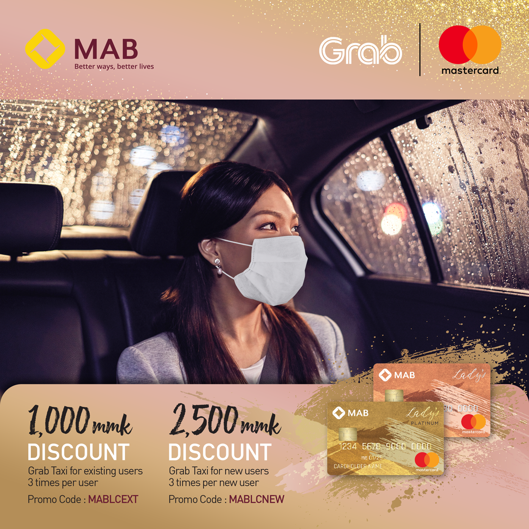 Grab Promotion Offers by MAB Lady's Card