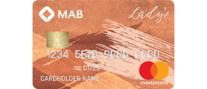 Mastercard Lady's Classic Credit Card - MAB Bank